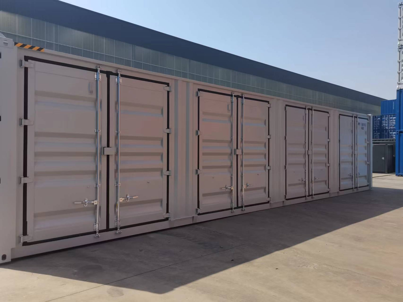 40ft Side Opening Shipping Containers - Kit Buildings